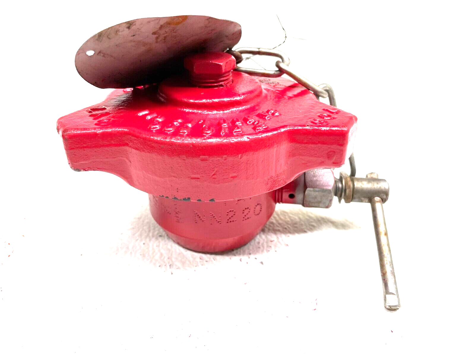 YALE 500 Threaded Closure 2" Class 600 XH Butt Weld End w/ 1/2" NPT Tap ...