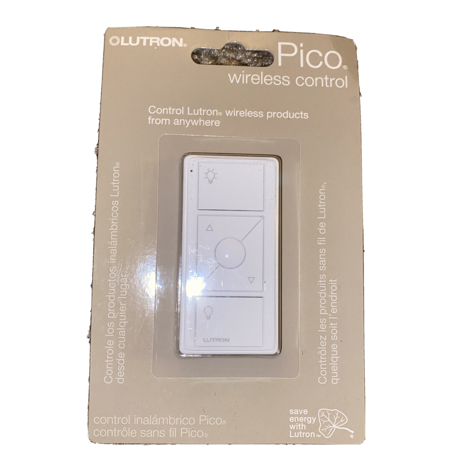 Lutron PJ23BRLGWHL01 Maestro Pico Wireless Dimmer Remote - White for ...
