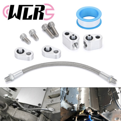 For LSX, LS1, LM7 Coolant Bypass Pipe Tube LS Steam Port Crossover Kit ...