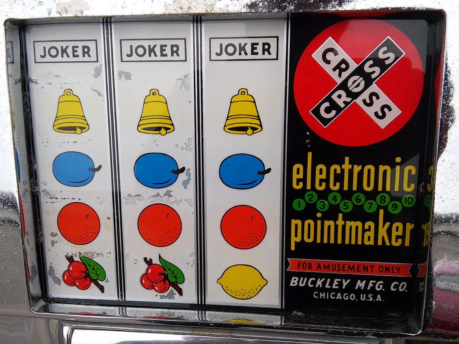 1955 Buckley Criss Cross Electronic Pointmaker Heavyweight Bar ...