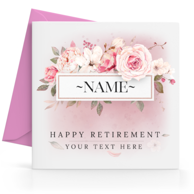Happy Retirement Card Template J.L. Webster Creations: Happy