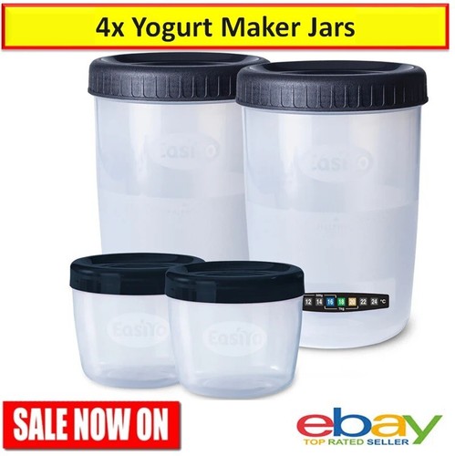 Yogurt Maker Jars Storage Tubs Containers Lunchtaker Yoghurt Pack Food ...