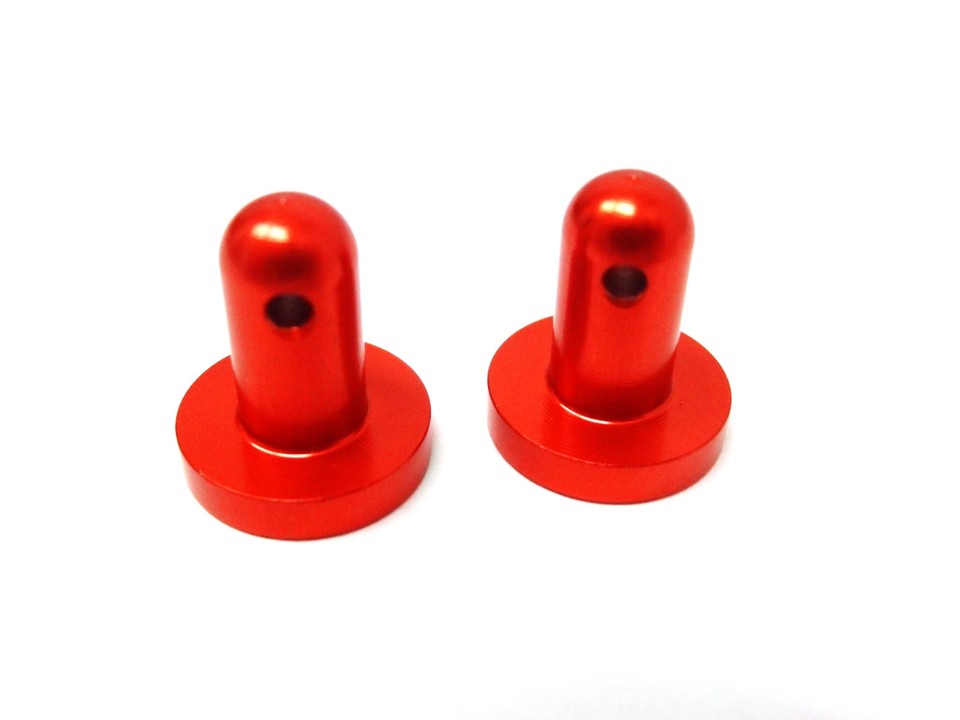 Rovan CNC Aluminum Rear Radio/Servo Box Mounting Pins (2) Fits HPI Baja ...