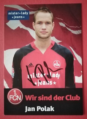 0499 Jan Polak 1. FC Nürnberg 2005/06 Autogrammkarte original signiert ...