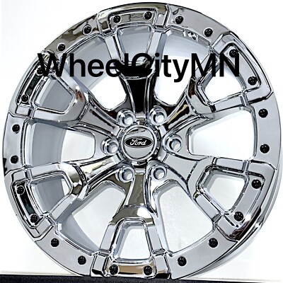 20" chrome OE Raptor replica wheels fits Ford F150 2004 2024 6x135 20x9 ...