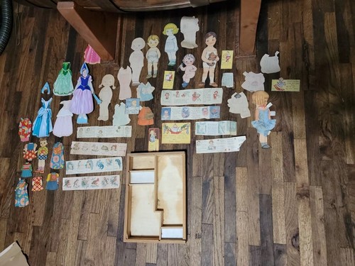 Vintage Melissa And Doug Cardboard And Paper And Doll Collection📦 | eBay
