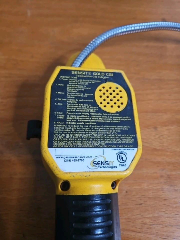SENSIT GOLD CGI Multi Gas Leak Detector ***READ*** | eBay