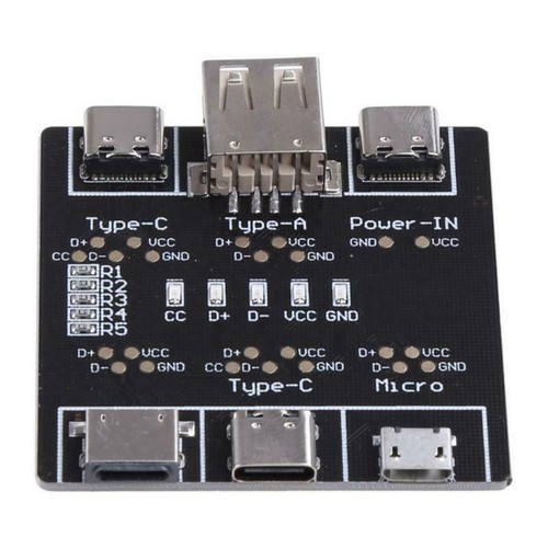 DT3 USB Data Cable Tester Fast Detecter Tool PCB Board For iPhone Micro ...
