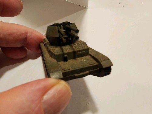 Roco Minitanks 1/87 Scale German Quad AAA Whirlwind Z-109 Painted (A ...