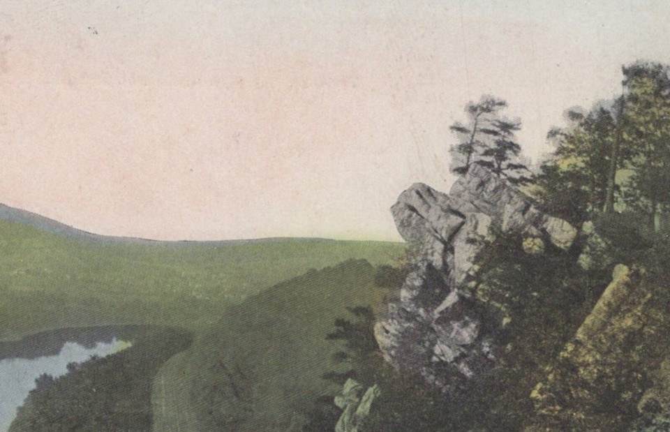 Lovers Leap Hancock Maryland MD Berkeley Springs West Virginia WV 1910s ...