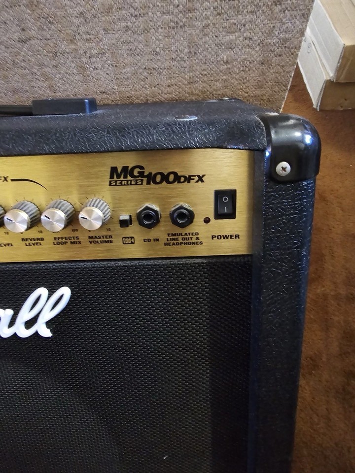 Marshall MG100DFX electric guitar amp (100W) | eBay UK