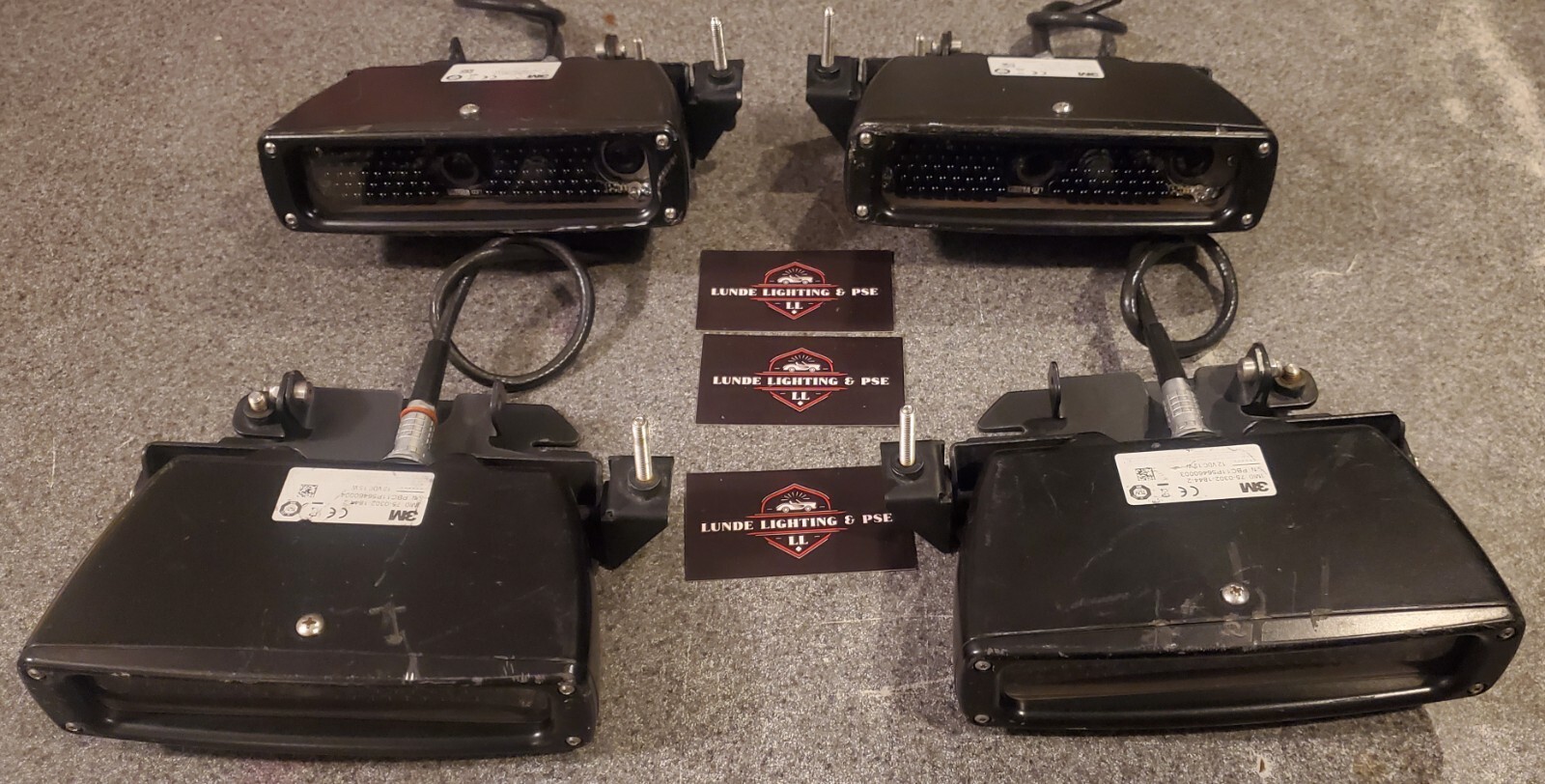 Set of 4 - 3M License Plate Reader ALPR Recognition Camera Capture ...