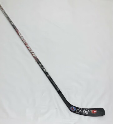 JAROME IGINLA SIGNED STICK CALGARY FLAMES HOF CCM SHAFT KOHO BLADE JSA ...