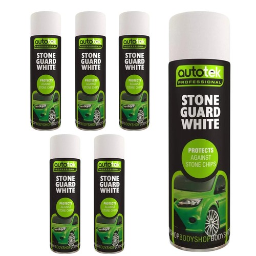 Autotek White Stone Guard Protects Against Chips Aerosol Spray Paint ...