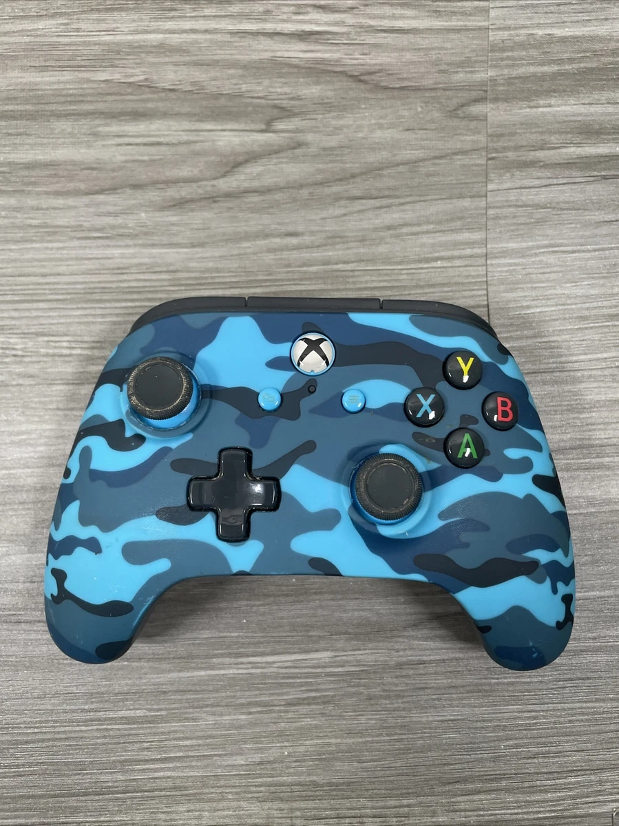 Xbox One Controller Blue Camo