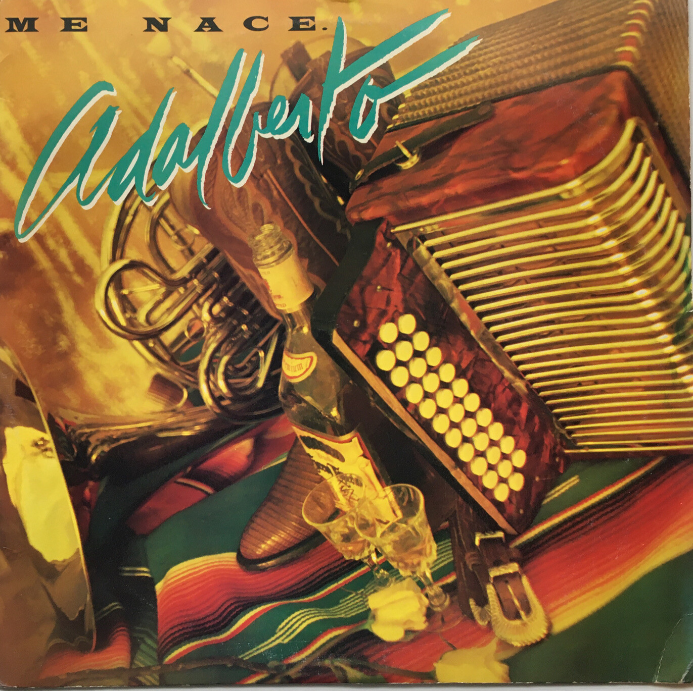 Adalberto “Me Nace”Tejano Tex Mex Record LP Adalberto Gallegos | eBay