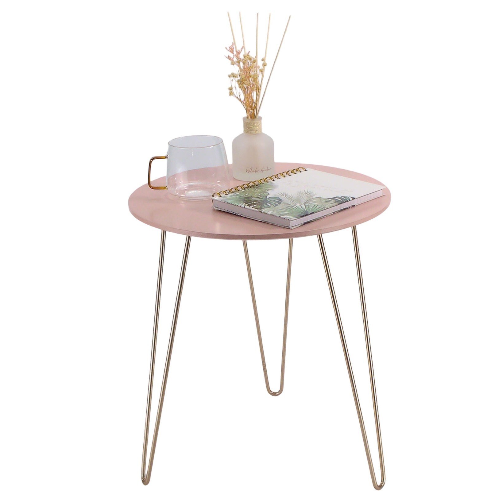 Malvern Side Table - Blush & Rose Gold | eBay UK