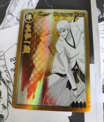 Bleach Blood War TCG Card Game - White Ichigo Hollow - ULTRA Rare ...
