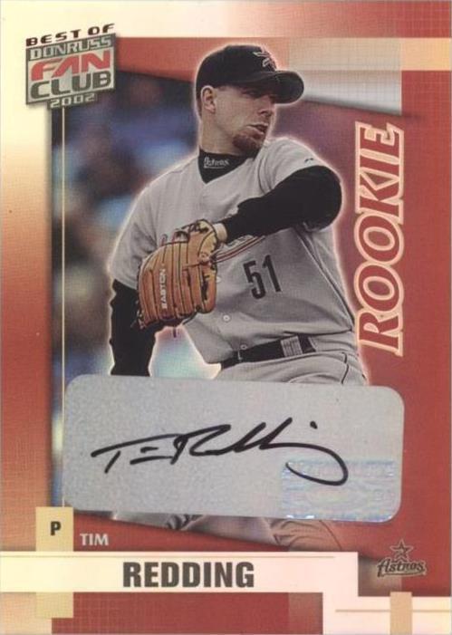 2002 Donruss Best of Fan Club - Tim Redding #228 Autographs /1350 (AU ...