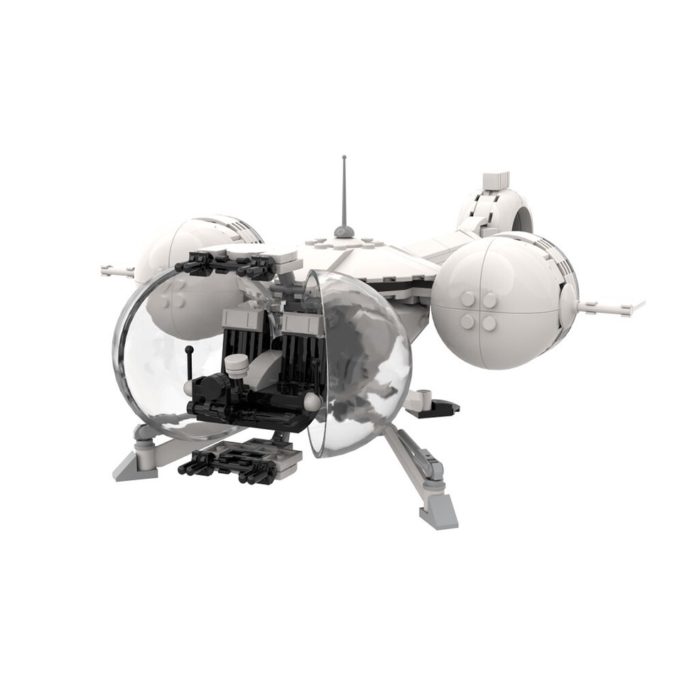 Ship / Helicopter Modell mit Marble-Shaped Cockpit 380 Stück C9162 Neu ...