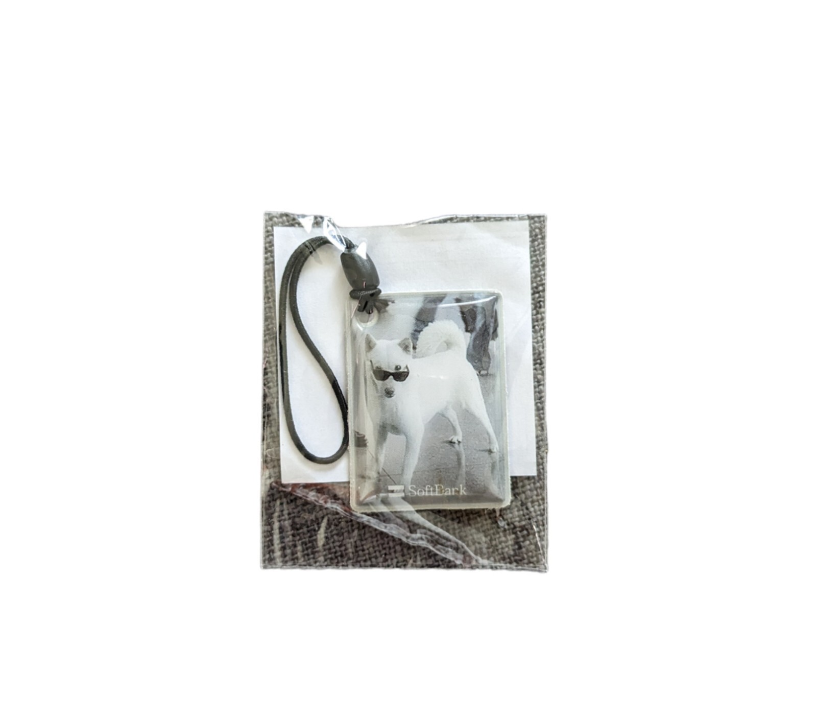 【SoftBank】 Otosan White Shiba Inu Phone Charm Screen Cleaner Japan | eBay