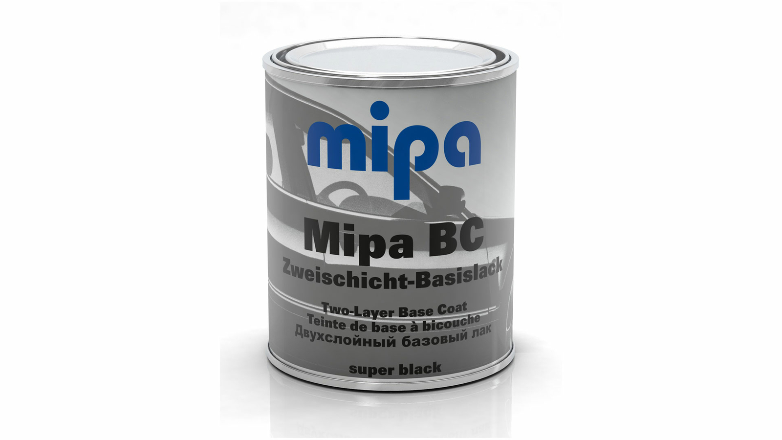 Mipa BC-Ready mixed Super Black 2-Schicht-Basislack (1l) | eBay