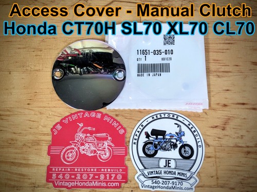 Clutch - Round Access Cover - 11651035010 - Vintage Honda CT70H SL70 ...