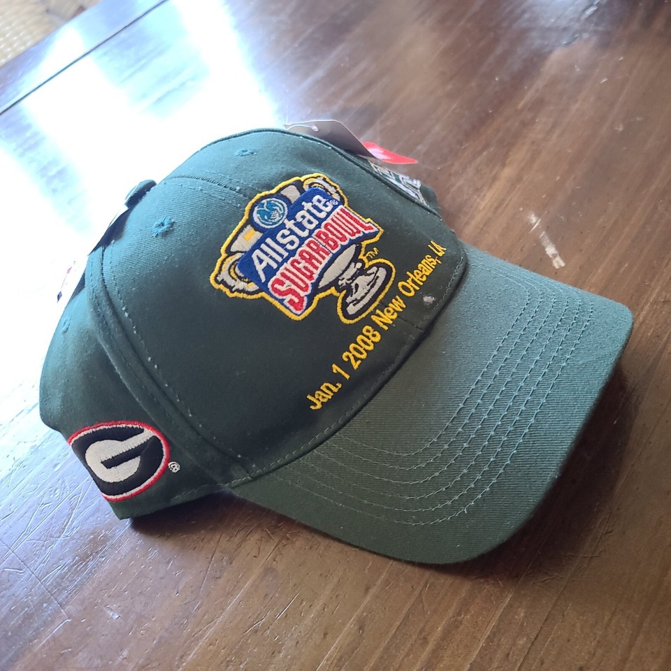 2008 Allstate Sugar Bowl wac Champs Hat cap Hawaii Rainbow Warriors ...