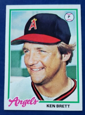 1978 Topps Ken Brett Los Angeles Angels #682 | eBay