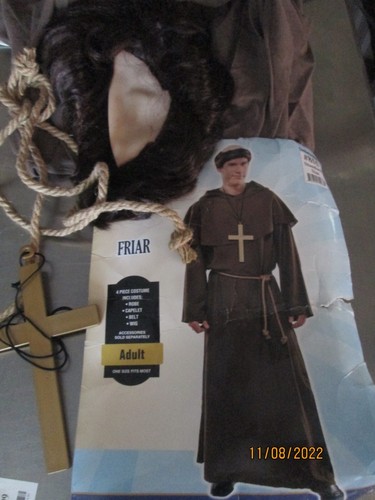 FRAIR Costume Wig Adult OSFM BONUS Oversize Cross Fast Shipping | eBay