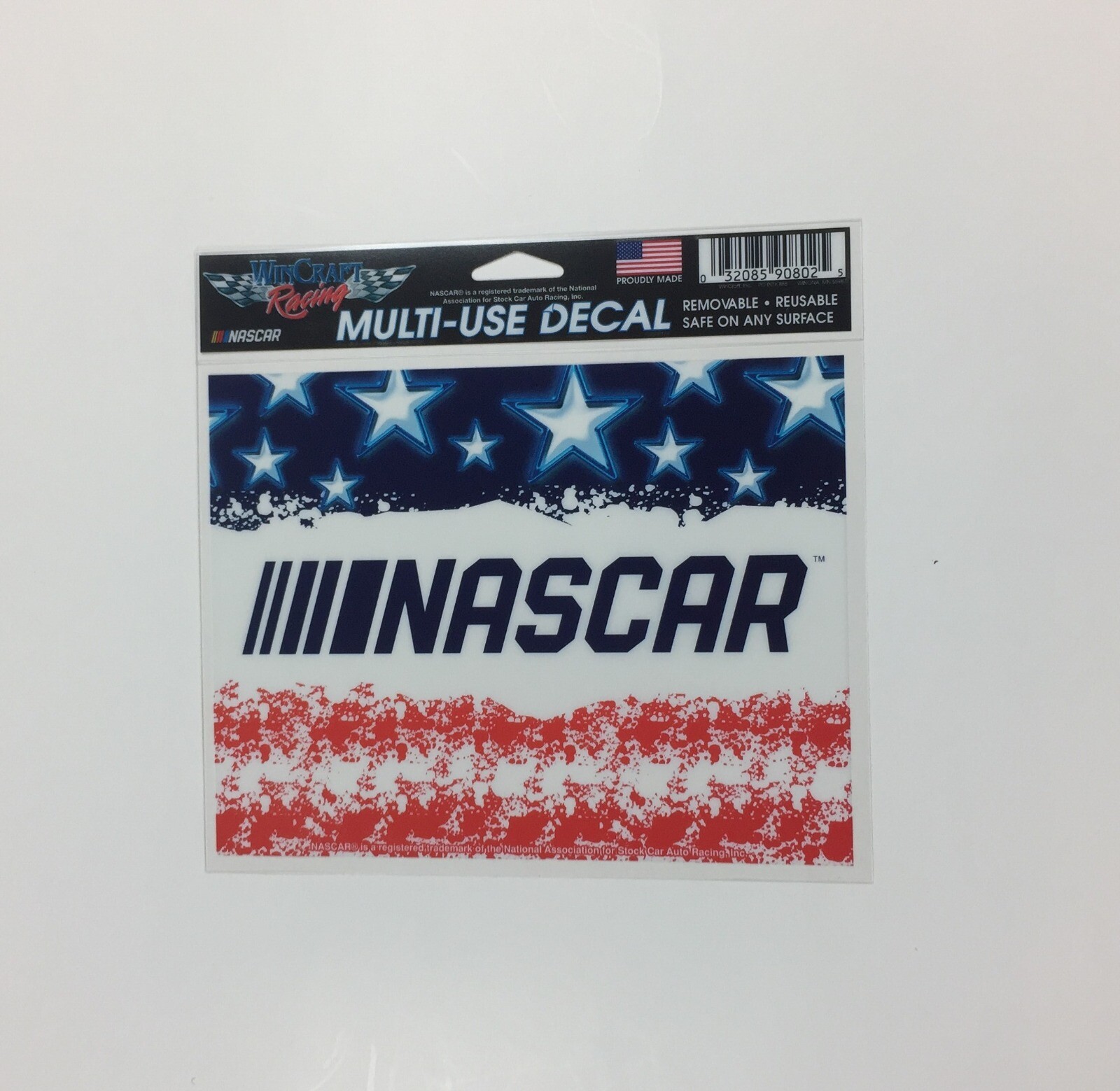 NASCAR Logo 4" x 5" Multi Use Decal Window, Car or Laptop Die Flag ...