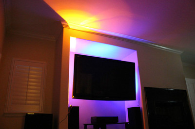 TV Back Light- Television LED Light Strips in RGB 60" inches of LEDs ...