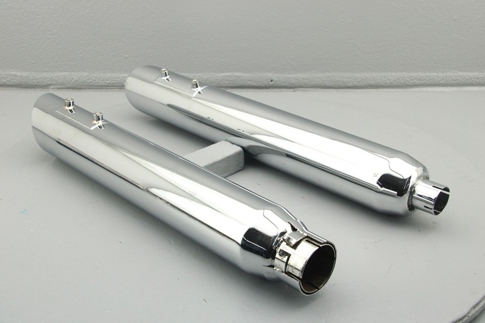 2004 Harley Electra Glide D&D BOARZILLA 2 INTO 1 Exhaust W/ GHOST PIPE ...