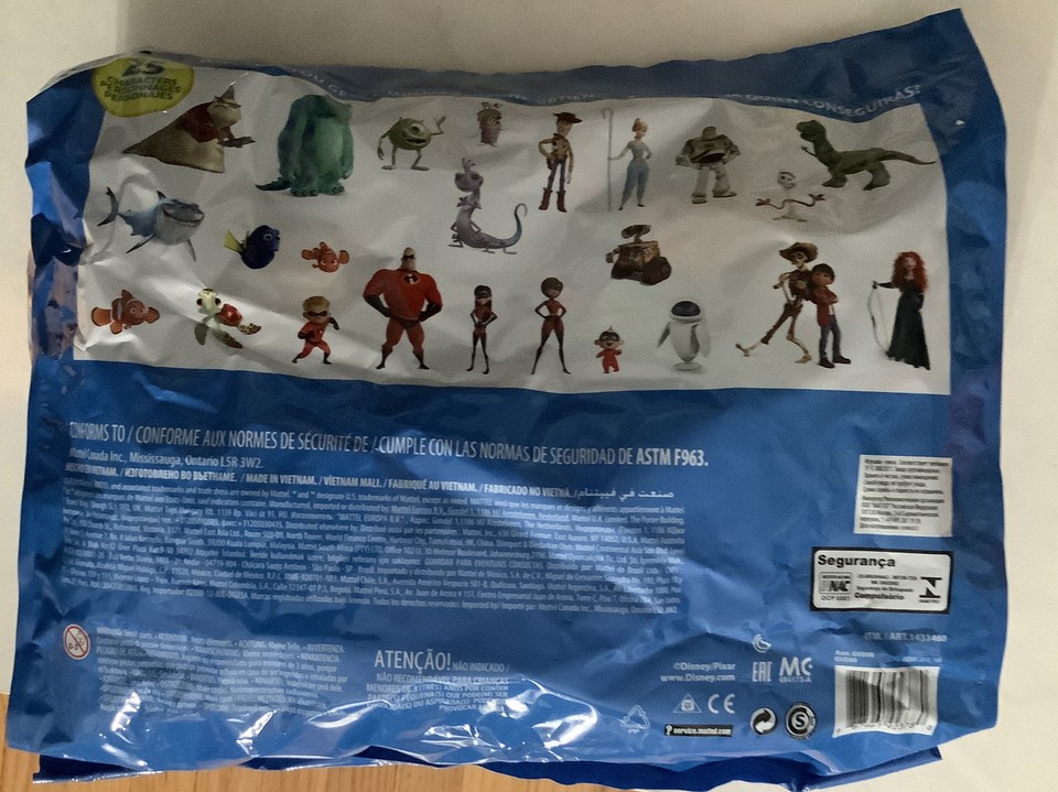 Disney Pixar Fun Pack Party Mystery Bags Micro Collection 35 Mini ...