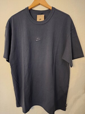 Nike Sportswear Premium Essential Shirt Size XL Thunder Blue DO7392 437 ...