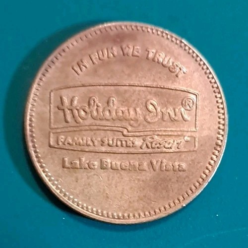 Locomotion Game Token Holiday Inn Video Arcade Vintage 1999 Lake Buena ...