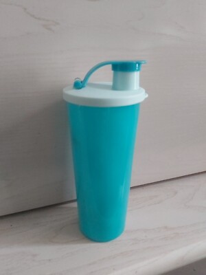 Tupperware gobelet shaker à vinaigrette Bleu Turquoise 470 ml | eBay