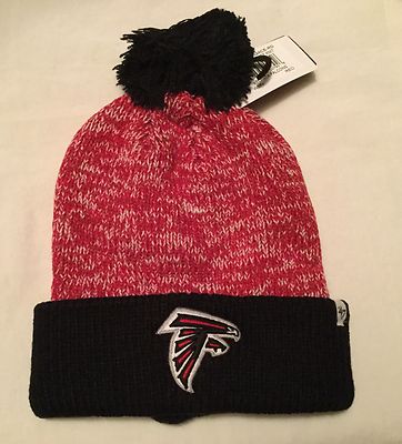 NEW Women's '47 Cuff Knit Black Red & White Stocking Cap Atlanta ...