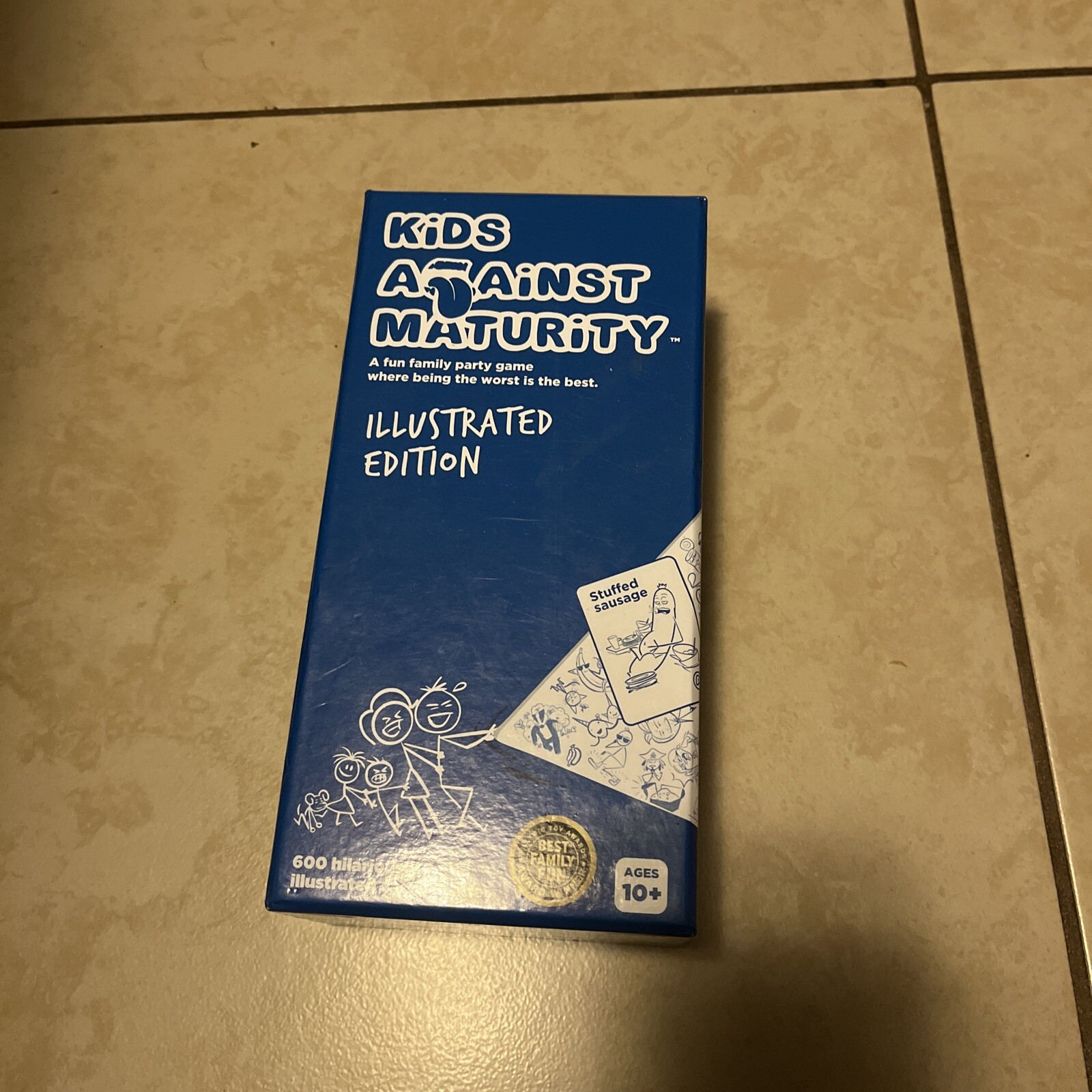 Kids Against Maturity Game Illustrated Edition Complete Fun Family Game ...