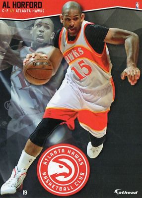 2015-16 NBA Basketball Fathead Vinyl Decal/Sticker Al Horford Atlanta ...