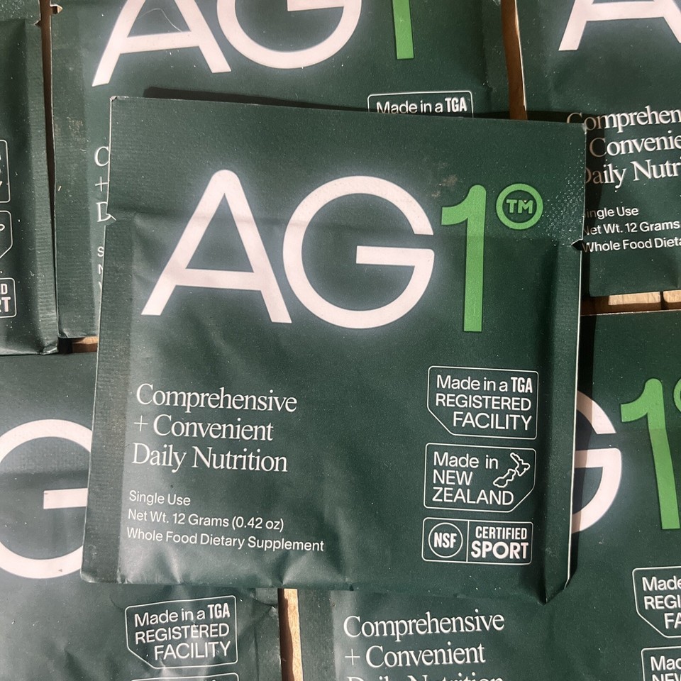 AG1 Athletic Greens - Single Serving Powder Supplement, 12g Each (7 Day ...