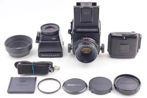 New bellows [N MINT] Mamiya RB67 Pro Camera Sekor NB 127mm f/3.8 Lens ...