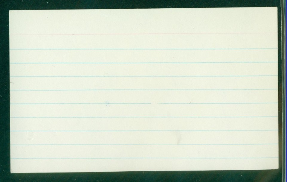 Signed-Autographed 3x5 Index Card of NASA Astronaut Joseph P Allen ...