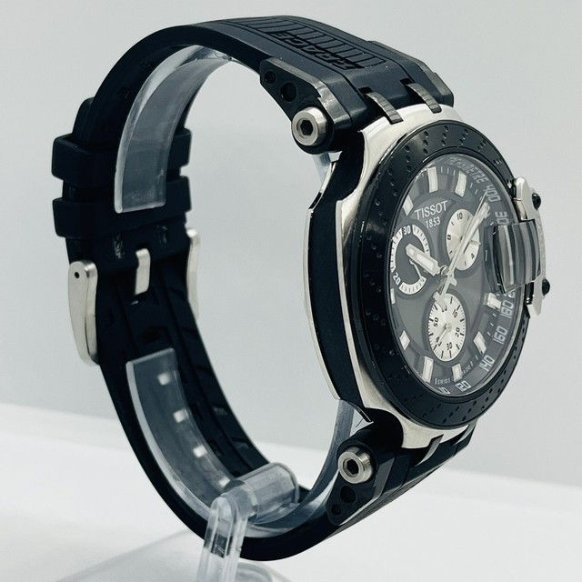 Tissot T-Race Men's Black Watch - T115417A for sale online | eBay