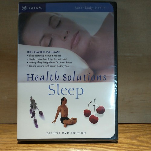 Health Solutions: Sleep (DVD, 2003) Gaiam Sealed DVD 29956209404 | eBay