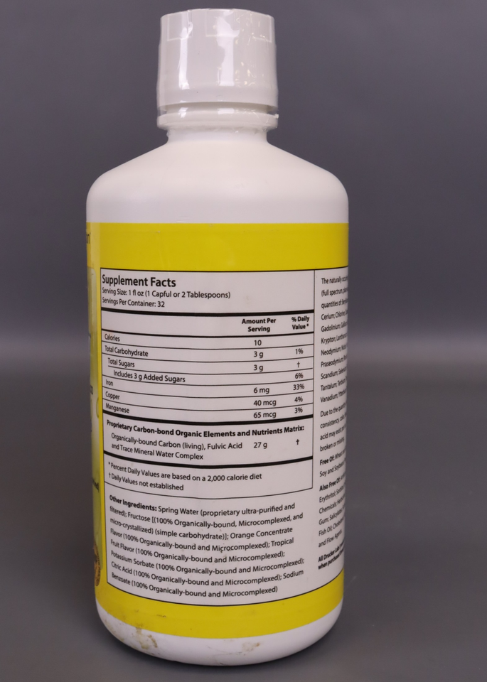 DRUCKER Labs - IntraMIN Organic Liquid Trace Minerals Dietary ...