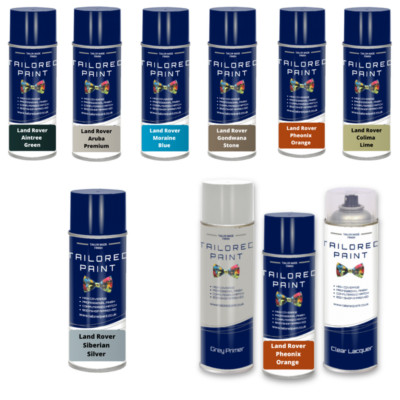 For Land Rover Aerosol Spray Paint Rattle Can Wide Fan Spray | eBay UK