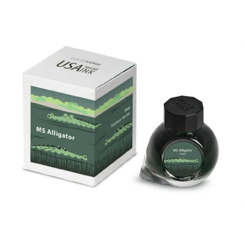 Ink - Special Series - Mississippi - MS Alligator 15ml Fountain Pen Ink ...