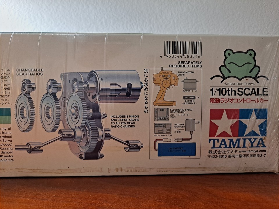 Tamiya The Frog 2WD Off Road Buggy 1/10 Scale Electric RC Kit 58354 New ...
