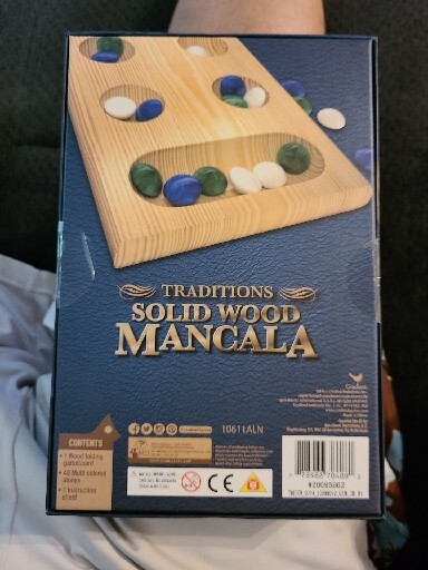 Mancala Board Game Solid Wood Brand New Sealed Cardinal Board Games | eBay